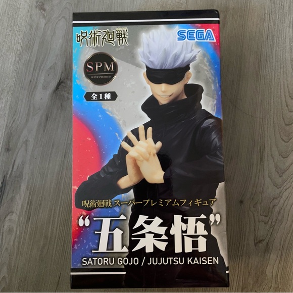 Sega | Toys | Sega Satoru Gojo Figure Jujutsu Kaisen | Poshmark